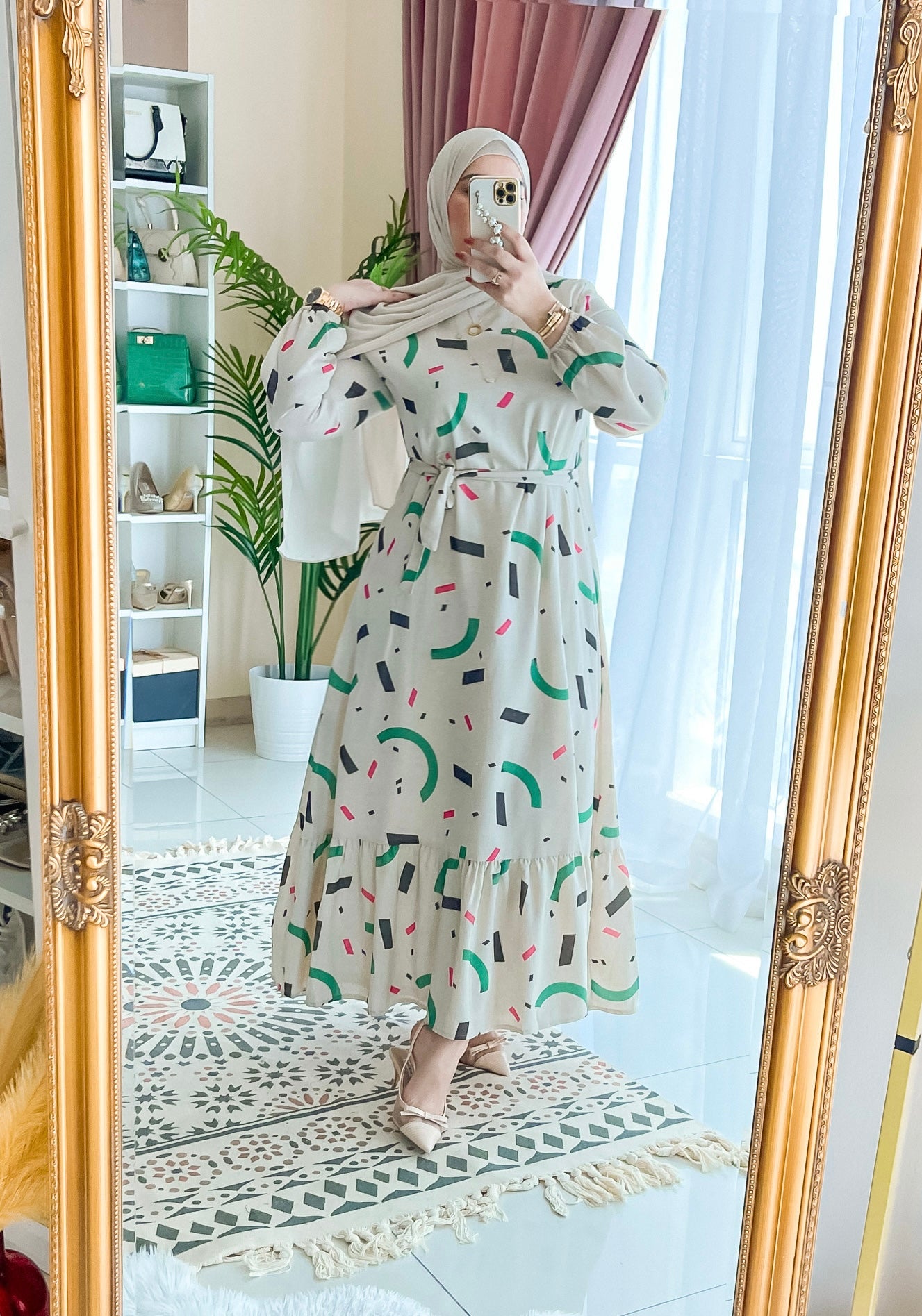 Belted Dress – Yussra’s Style