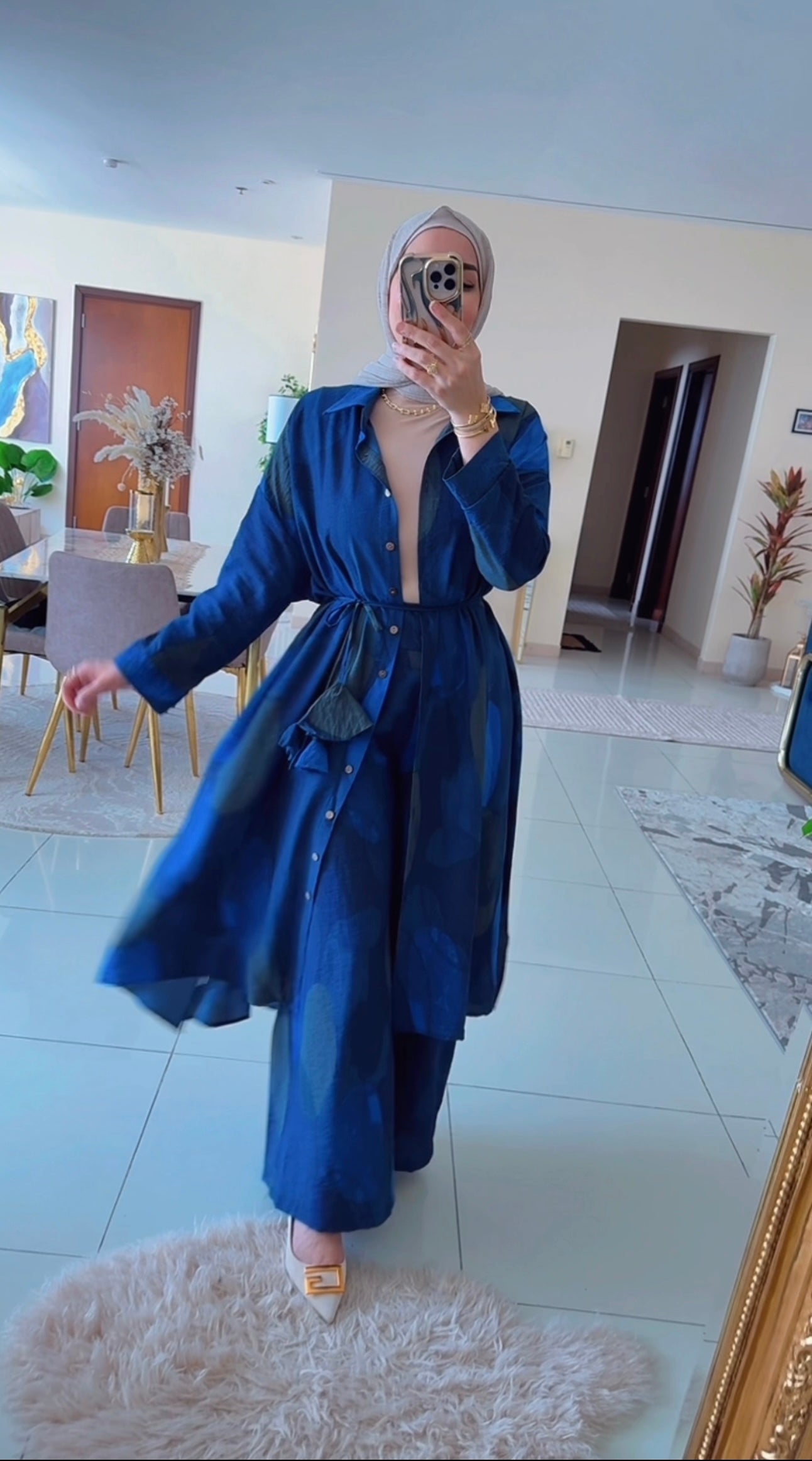 Printed 2 pieces Set – Yussra’s Style