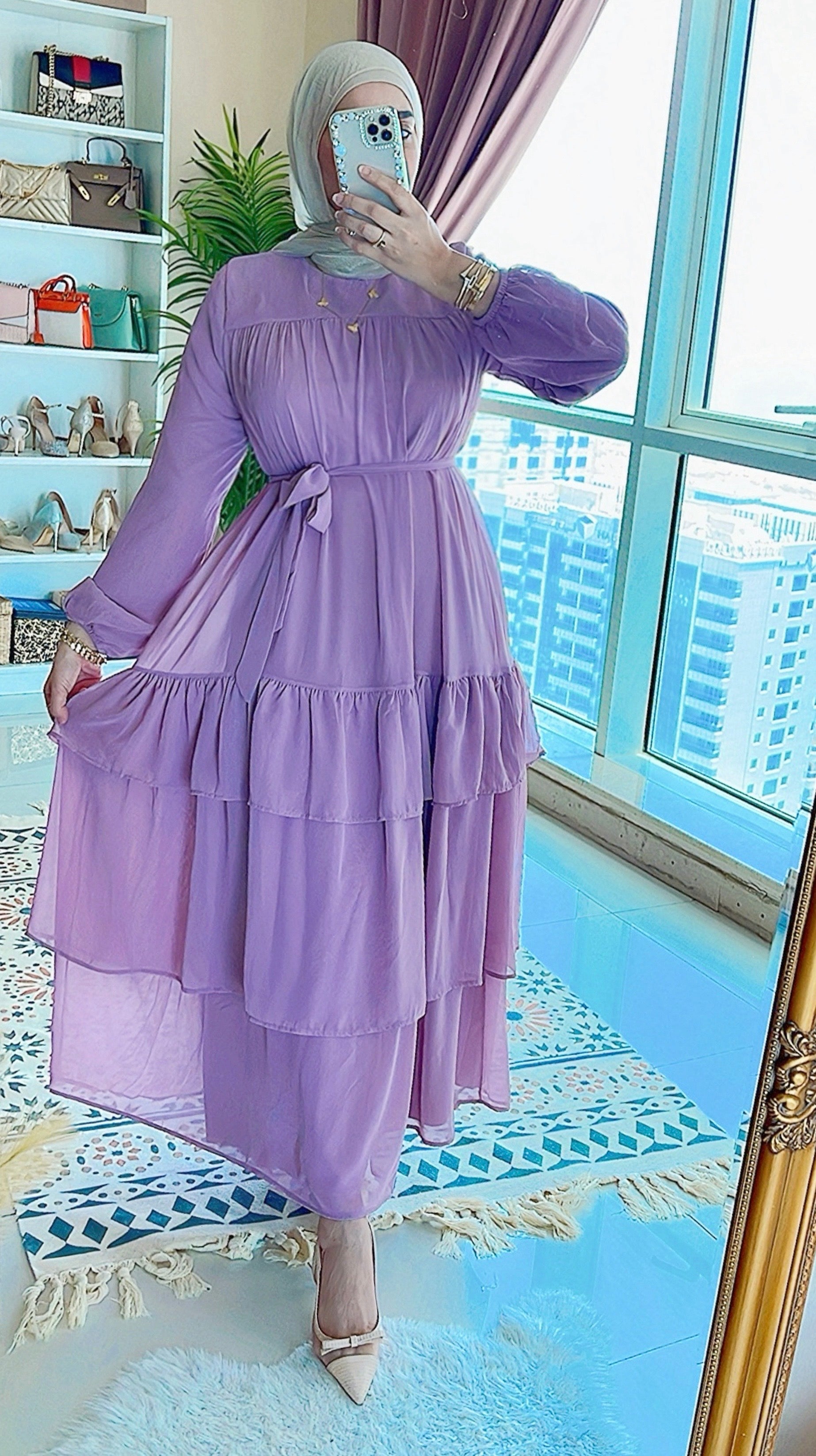 Ruffles Dress – Yussra’s Style