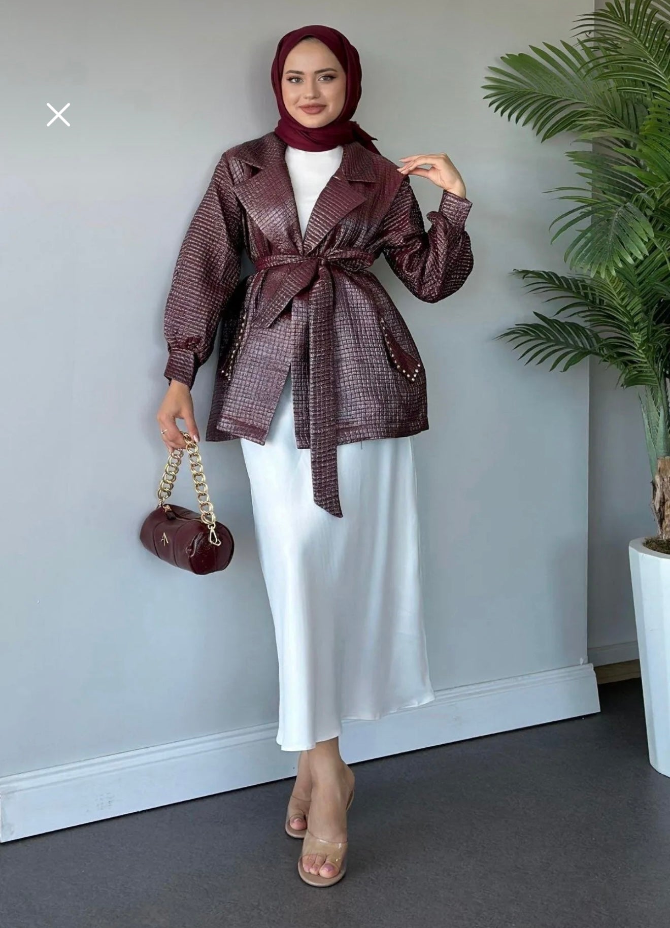 Belted Jacket – Yussra’s Style